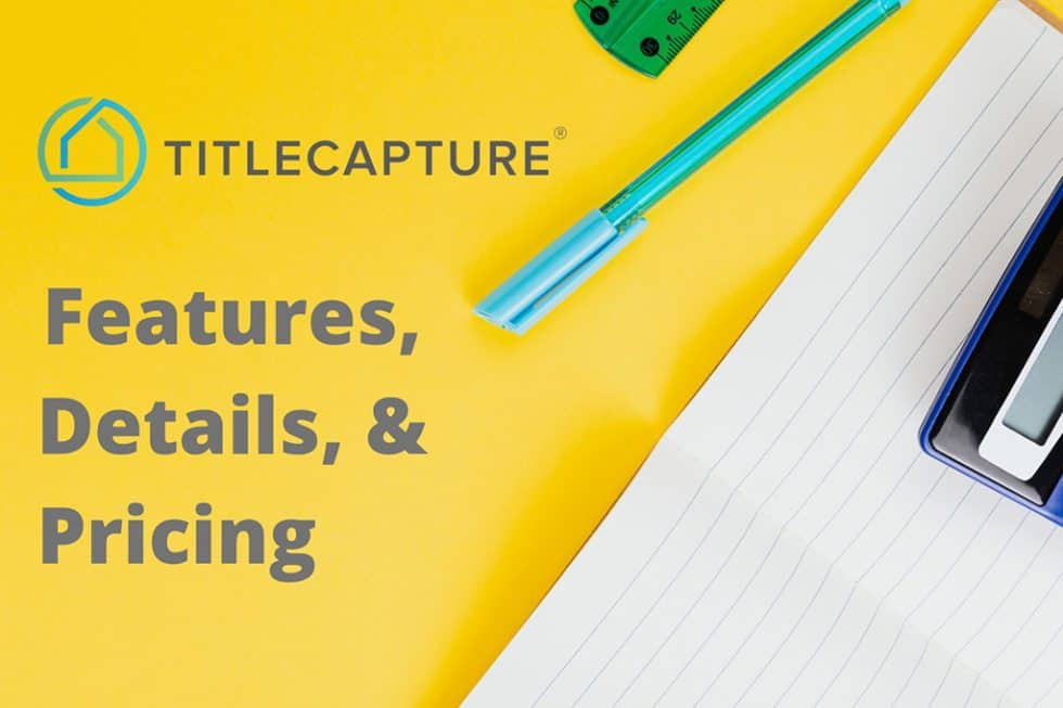 Title Capture: Features, Details, and Pricing - Seller Net Sheet ...